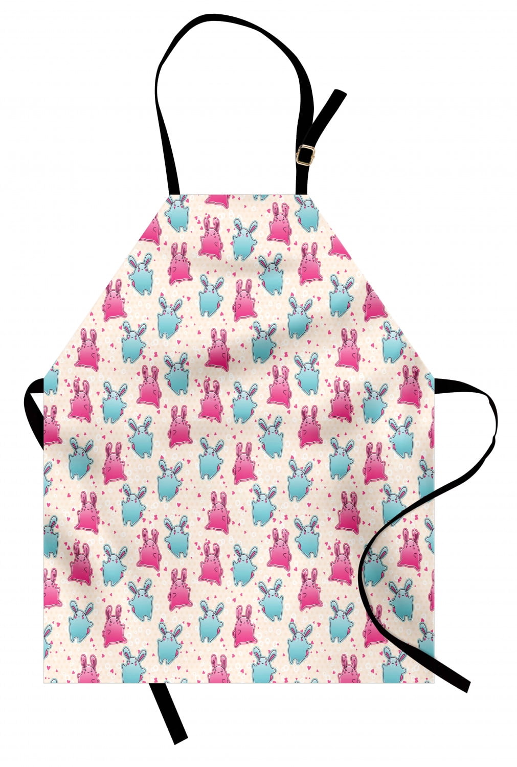Kawaii Apron Children Pattern with Cute Doodles Cartoon Funny ...