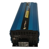 PowerBright PW6000-12 12-Volt Modified Sine Wave Inverter, 6,000 Watts ...