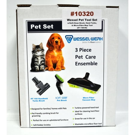 Wessel Werk 3 Piece Pet Care Set For Vacuum Cleaners | Walmart Canada