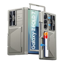 Vizvera for Samsung Galaxy Z Fold 7 Case with Card Holder RFID Blocking ...