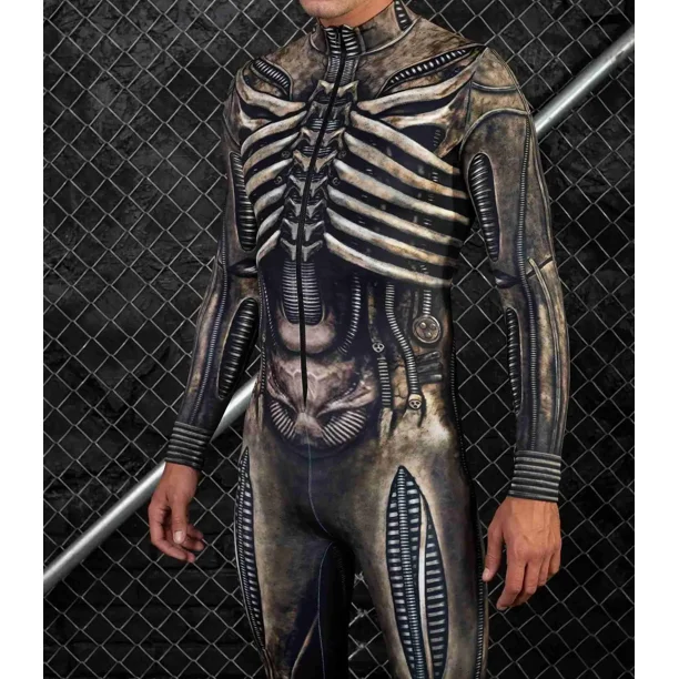 Monos Steampunk Cosplay The Future Robot Mono para Hombre, disfraz de ...