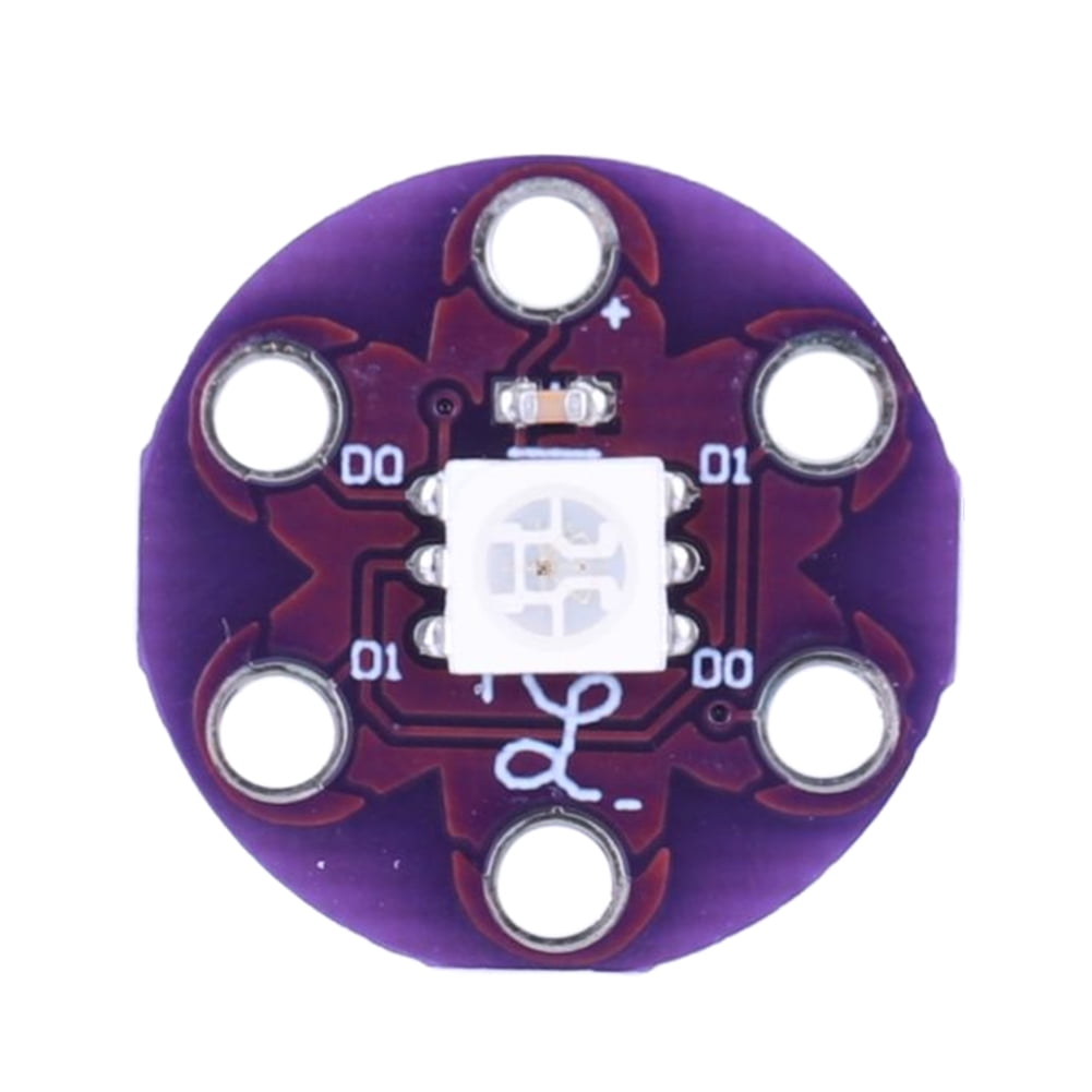 Módulo Placa Desarrollo LED RGB WS2812 Píxeles LilyPad | Bodega Aurrera ...