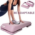 Yes4All Aerobic Step Platform Extra Risers Health Club Size - Pastel ...