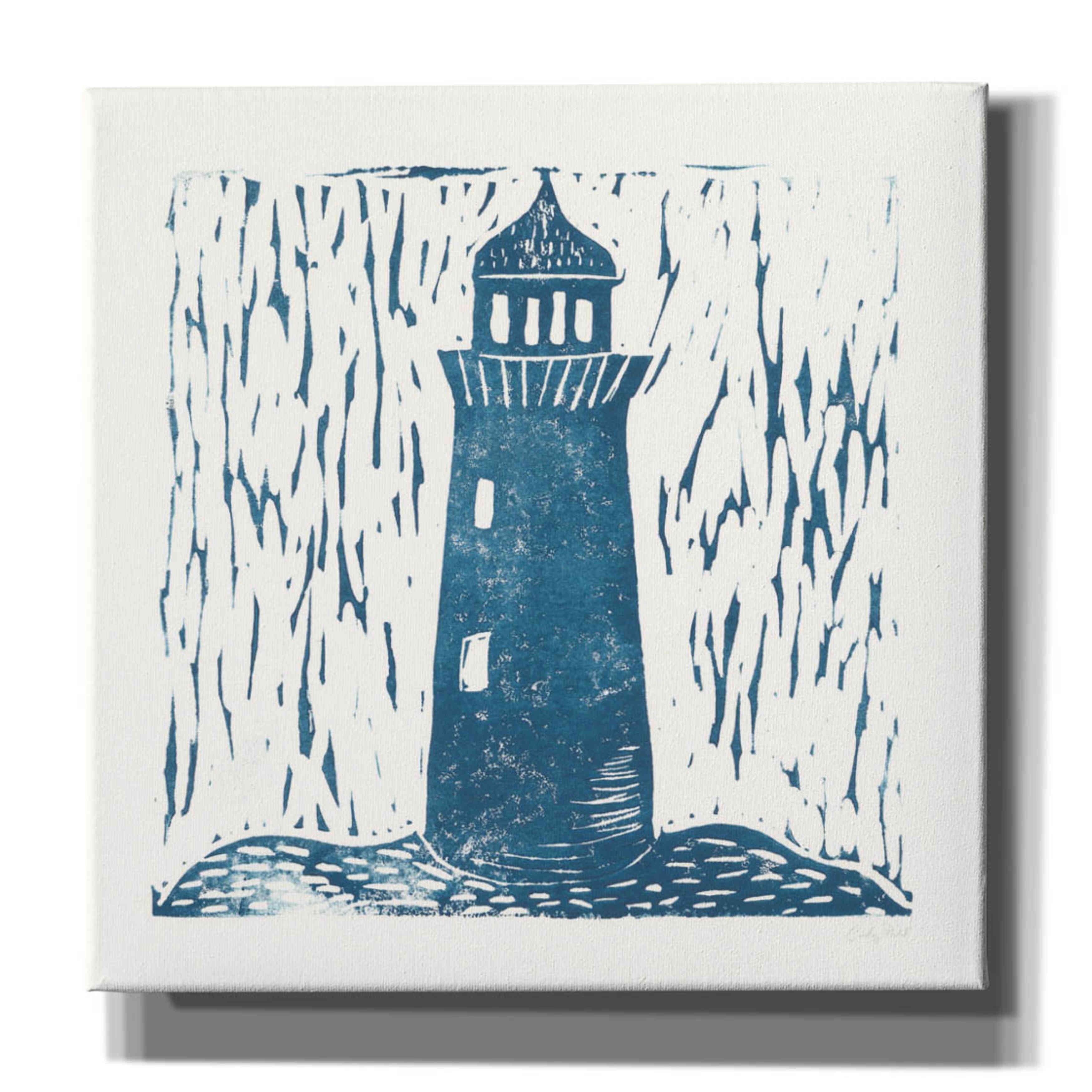 Epic Graffiti 'Nautical Collage on White I' by Courtney Prahl, Giclee ...