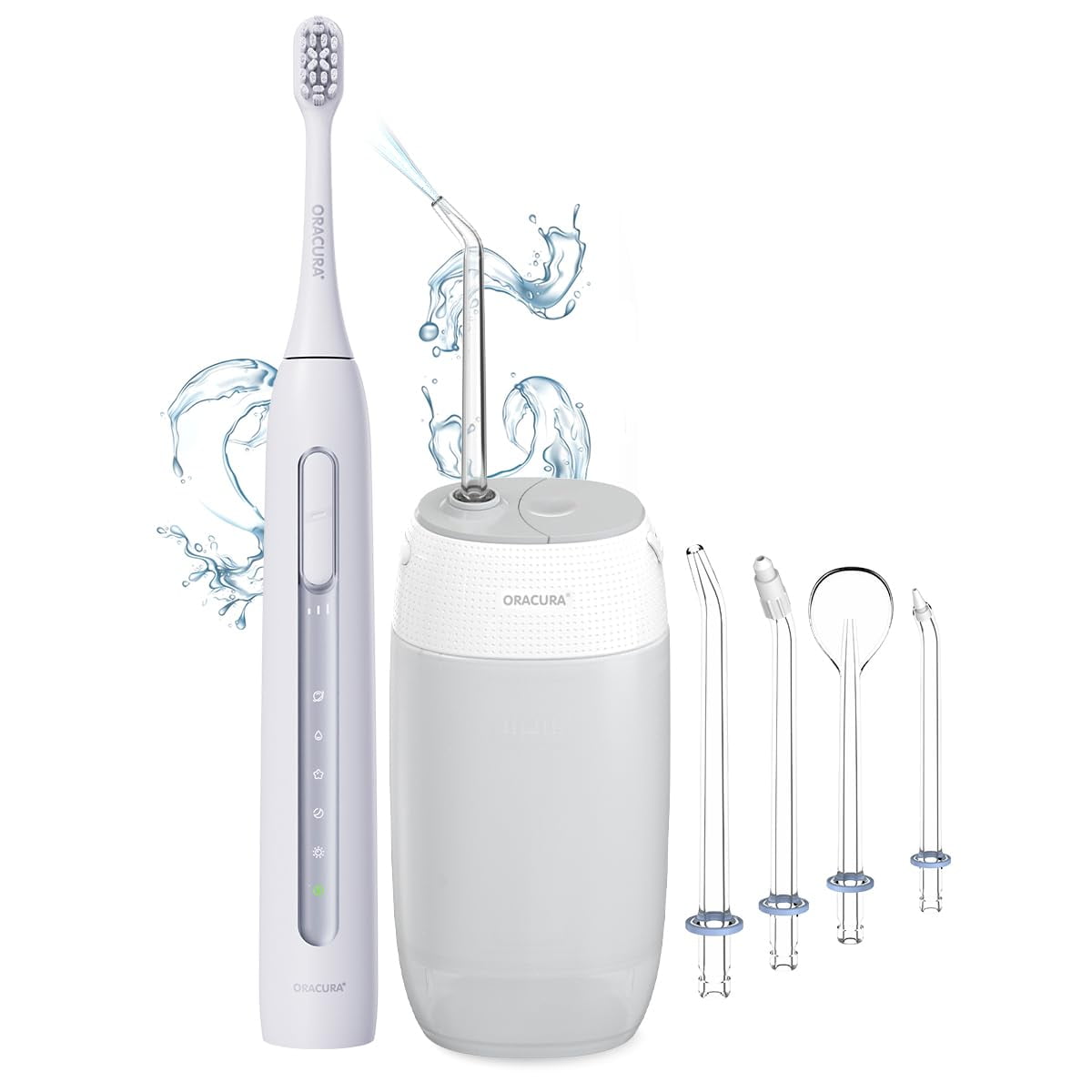 Oracura® Ultimate Premium Combo Water Flosser® Oc400 (White-Blue ...