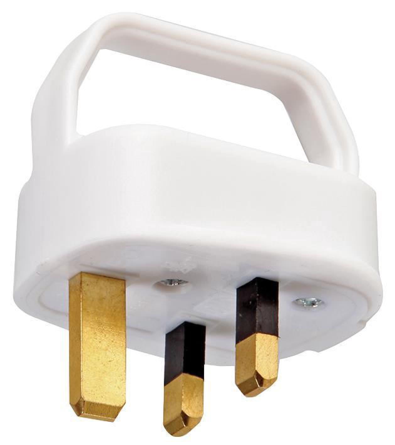 PRO ELEC - Easy Pull Plug 13A White - Walmart.com