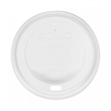 Dart Solo TLP316-0007 Traveler White Dome Hot Cup Lid with Sip Hole ...