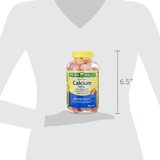 Spring Valley Calcium 500 mg Plus Vitamin D 25 mcg Bone Health Dietary ...