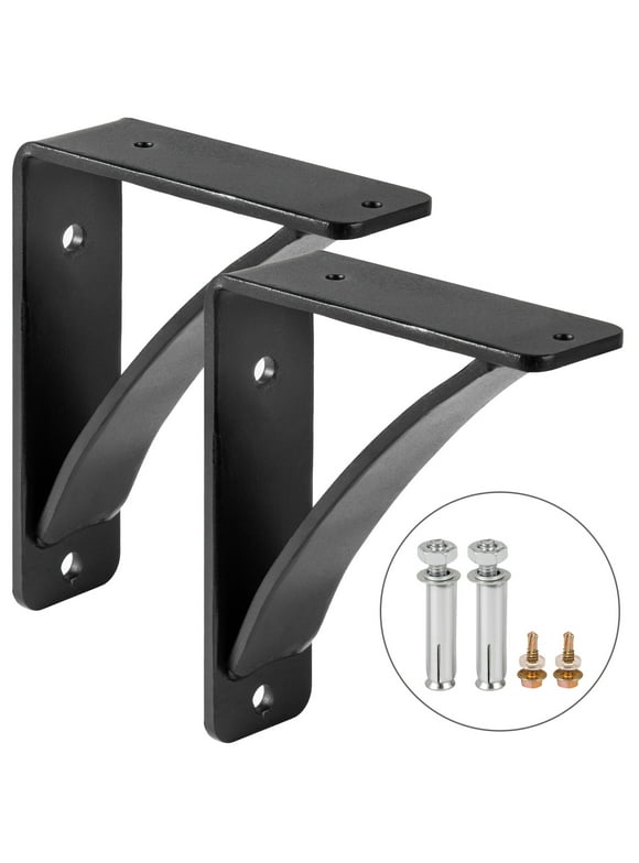 Floating Shelf Brackets in Wall Shelves - Walmart.com