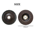4 Inch Flap Disc Aluminum Oxide Sanding Grinding Wheels 60# 80# 120 ...