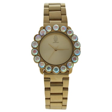 MSHHIWH Hindi Hand - Gold/Black Nylon Strap Watch - Walmart.com