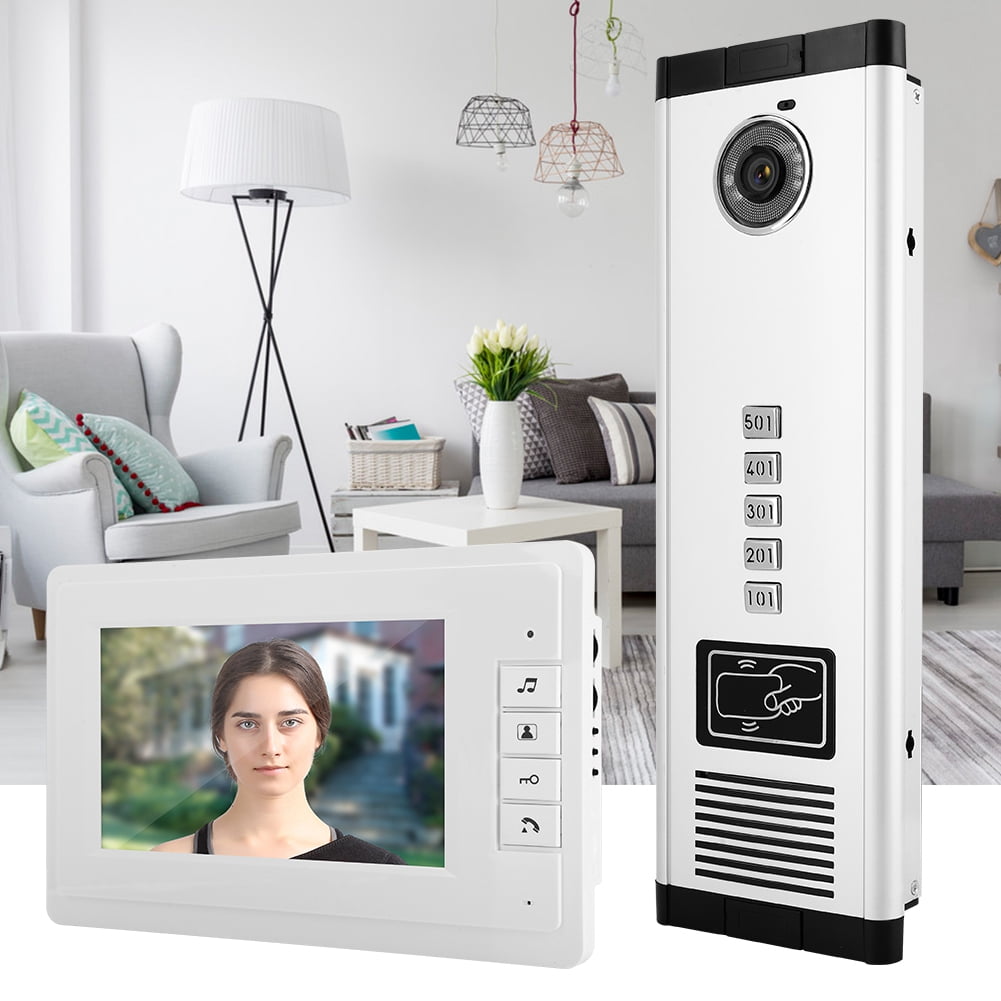 Monitor Door Phone Ir Camera Smart Intercom Camera 100-240V 7 Inch HD ...