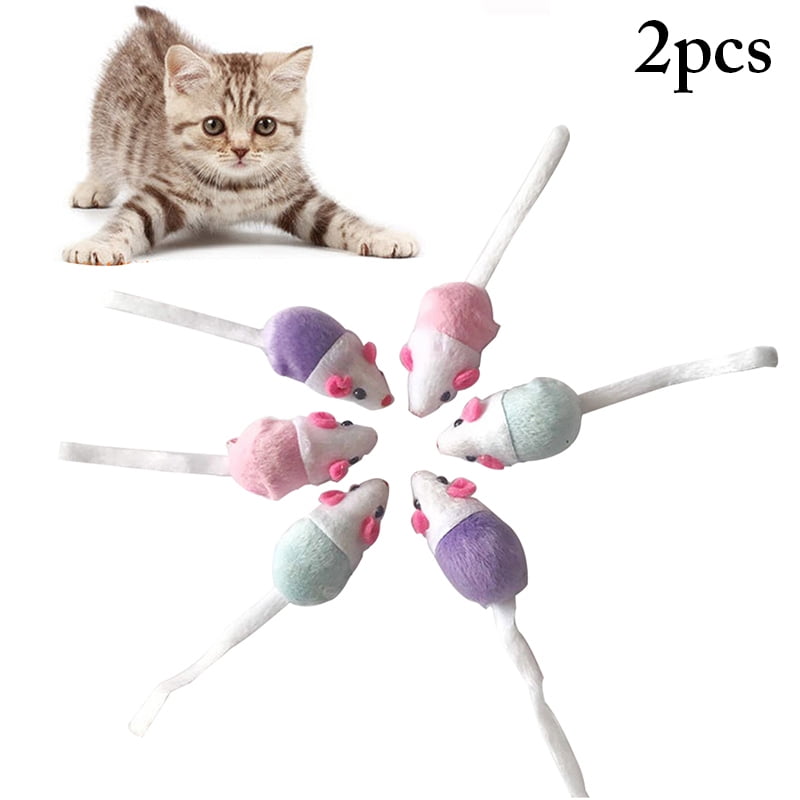 Click here for Nobrand 2pcs Cat Mice Toy Bite Resistant Realistic... prices