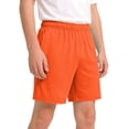 Amidoa Boys Shorts Elastic Waist Casual Summer Solid Color Soft Quick ...