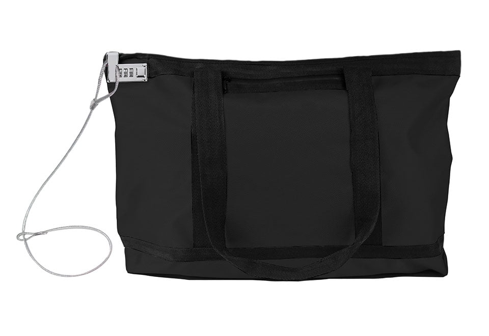 Locking Tote Bag- Black - Walmart.com