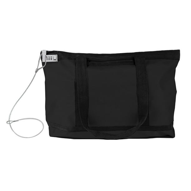 Locking Tote Bag- Black - Walmart.com - Walmart.com
