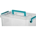 Sterilite 7.2 qt Modular Latch Box, Teal Sachet - Walmart.com