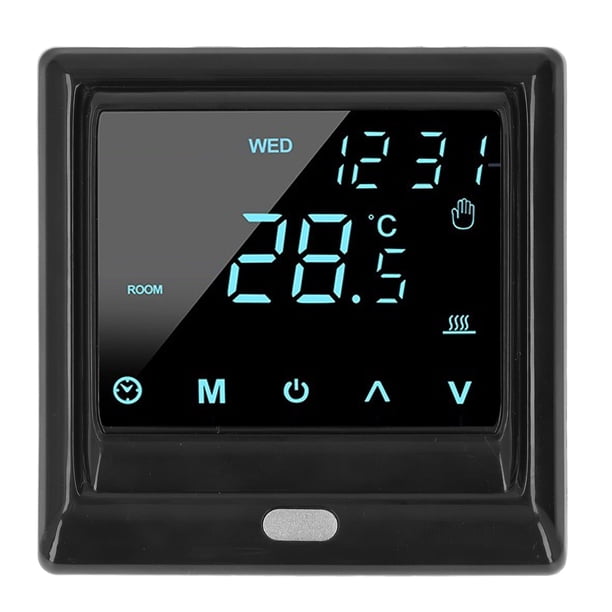 Bluetooth Thermostat,Intelligent Temperature Controller LCD Thermostat ...
