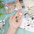 15 Style Spiral Shell Beads Undrilled/No Hole Beads Mixed Color 5~22x3 ...