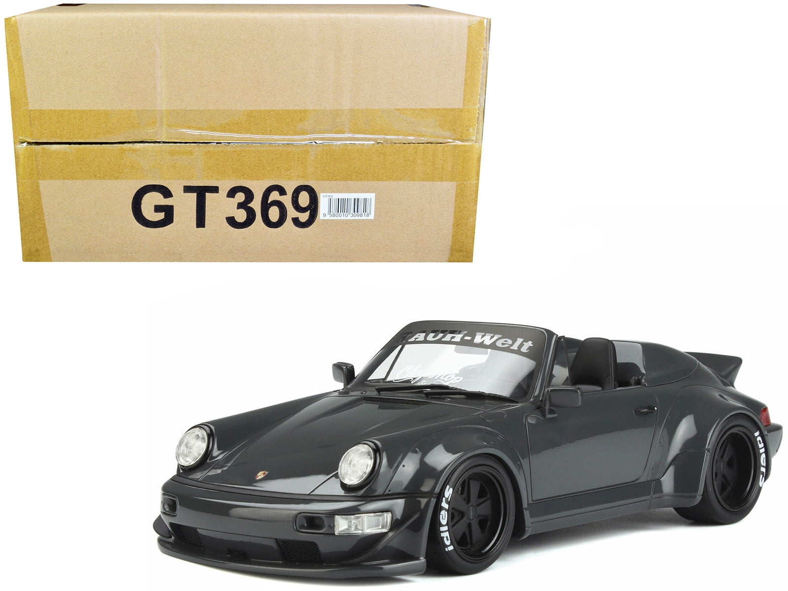 RWB Body Kit Convertible Grigio Telesto Gray "Chop Shop" 1/18 Model Car ...