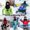 Balaclava Windproof Winter Face Mask Warm Fleece Ski Mask for Men and ...