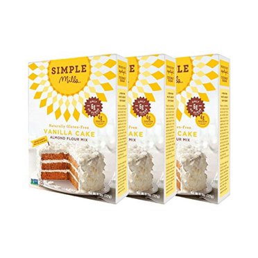 Simple Mills Almond Flour Vanilla Cake Mix, 11.5 Oz - Walmart.com