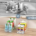 Clear Plastic Food Storage Organizer Bins,8 Pack Pantry Organizations ... Clear Plastic Food Storage Organizer Bins,8 Pack Pantry Organizations ...