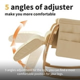 Massage PU Leather Recliner Chair with Remote Control for Living Room ...