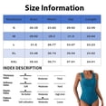 IYYVV Womens One Piece Swimsuits Tummy Control Bathing Suits Modest ...