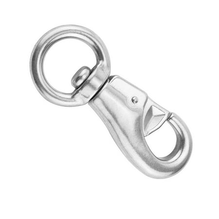 savreitly Stainless Steel Swivel Snap Hook 16mm Polished Rotatable ...