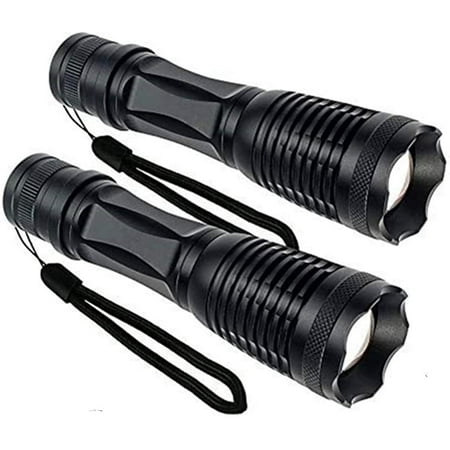 Brightest and Best LED Tactical Flashlights Set :Bright Lumen ...