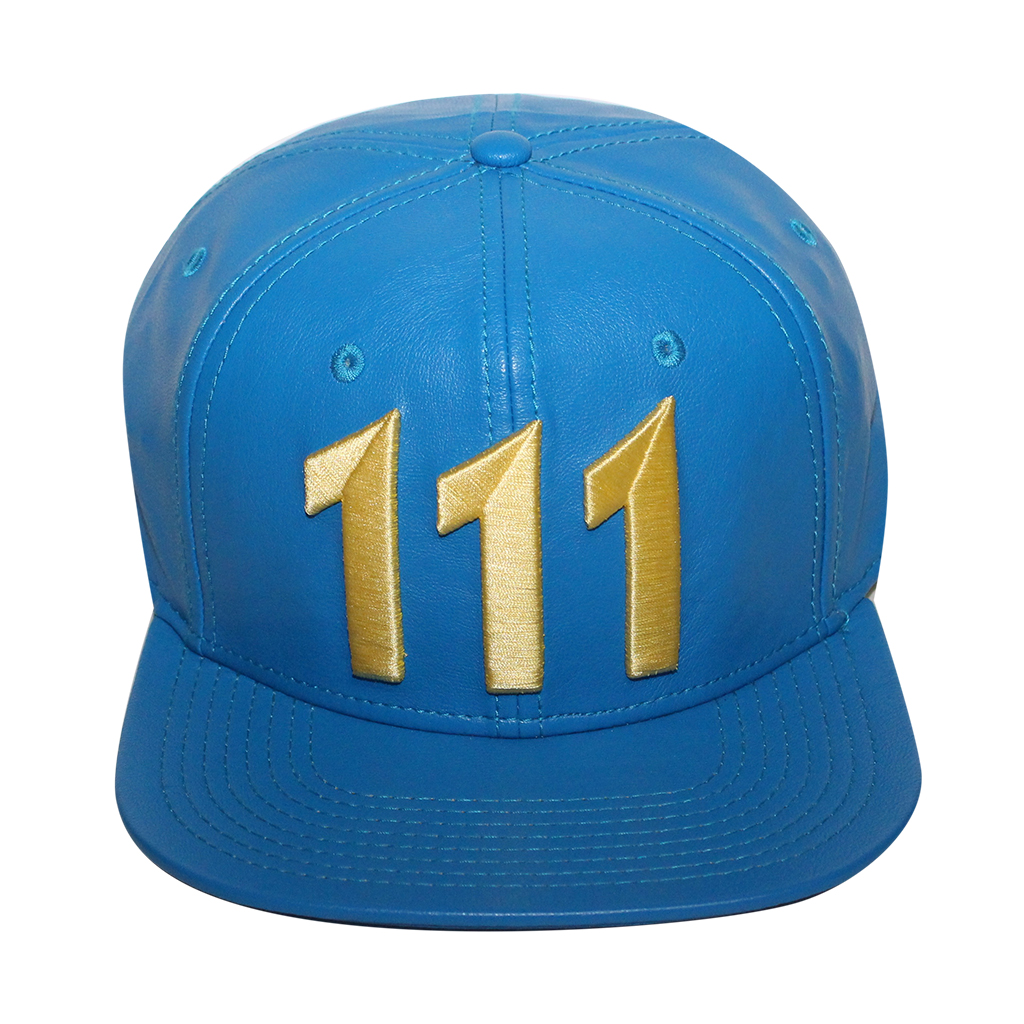 Bioworld Blue Licensed Fallout “111” PU Leather Snapback Hat | Walmart ...