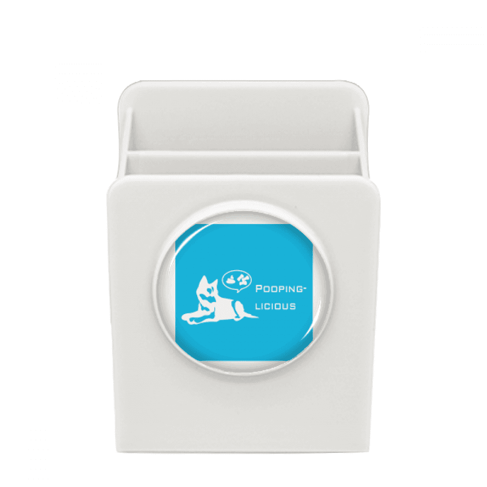 Playful Husky Eats Poop Tasty Desk Pencil Holder Cup Pen Organizer ...