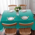 Blue Green Graduality Table Cloth 60x84in, Waterproof Rectangle ...