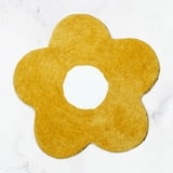 Urban Shop Daisy Flower Shape Rug - Soft & Anti-Skid - Walmart.com