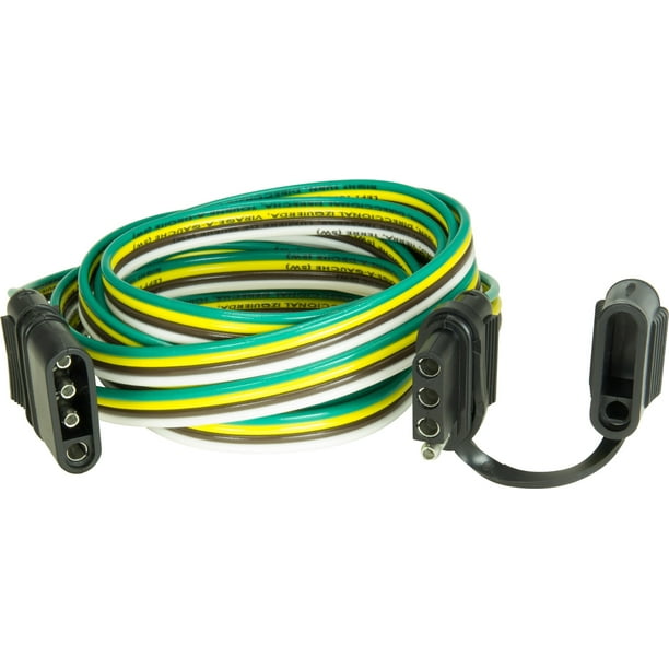 Hopkins Towing Solution 48235 4-Wire Flat Extension Adapter - Walmart.com