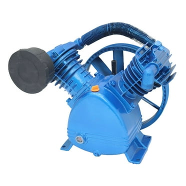 5.5HP V Type Twin Cylinder Air Compressor Pump Head Air Tool Double ...