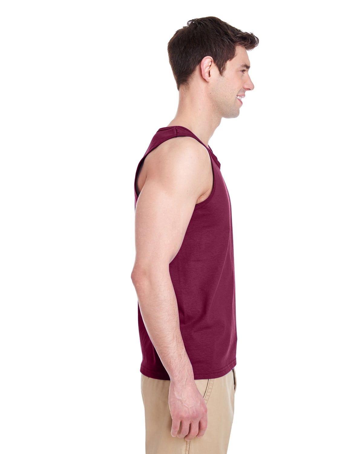 Mens Heavy Cotton Tank Top 2 Pack - Walmart.com