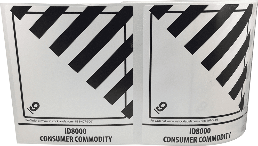 500 Total Labels ID8000 Consumer Commodity 4 x 4.75 500 Total Labels ID8000 Consumer Commodity 4 x 4.75