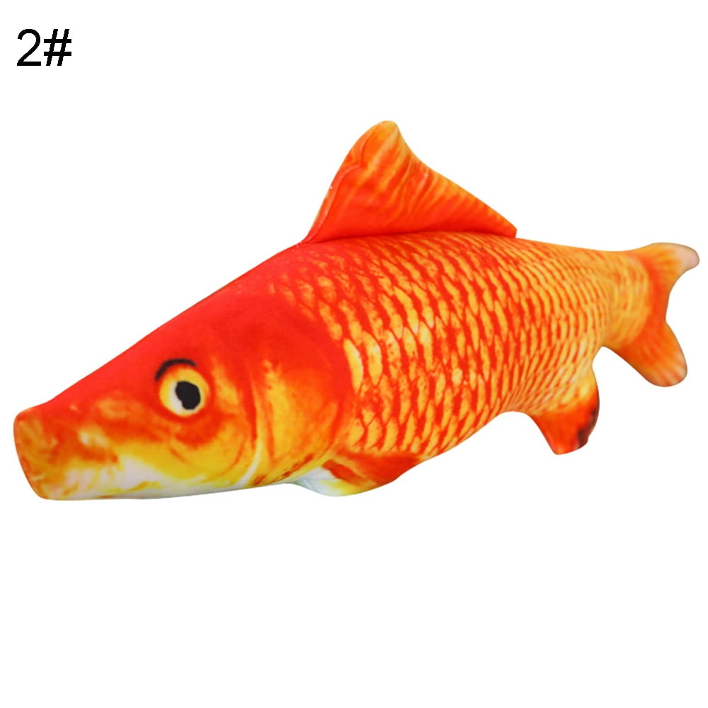 Yixx Simulation Crucian Carp Fish Soft Stuffed Sofa Bed Cushion Home ...