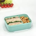 Mainstays Food Storage Container, Rectangle Mint 40oz Capacity ...