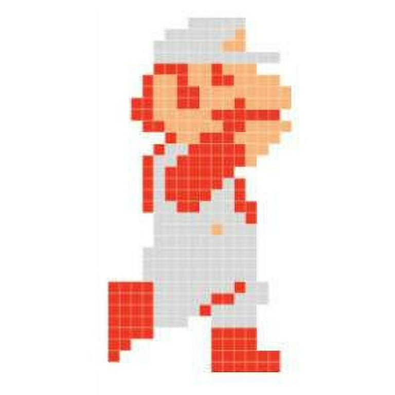 8 Bit Mario Stencil