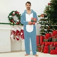 Christmas Matching Family Onesie Pajamas Fleece Fuzzy Hoodie One Piece ...