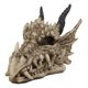 Ebros Jurassic Beowulf Elder Dragon Head Skull Realistic Fossil Statue ...