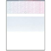 Blank Computer Checks for Laser & Ink Jet Printers, Pack of 100 Sheets ...