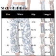 AzureSilk Wide Leg Pants for Women Flowy Palazzo Elastic Waist Trousers ...