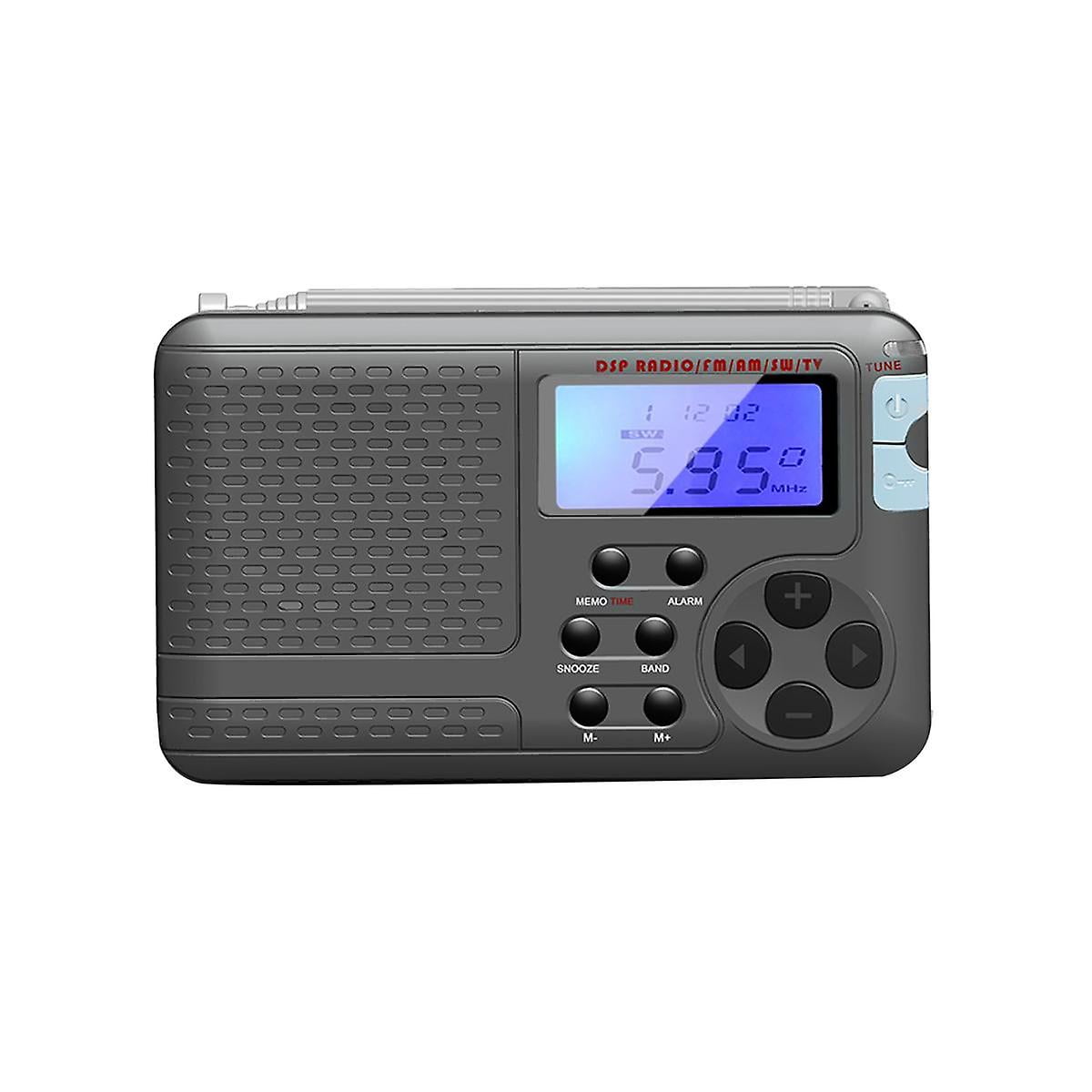 Radio de bolsillo AM/FM/SW/TV onda corta JINMJMXG | Walmart en línea
