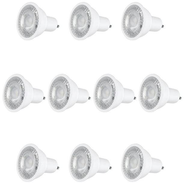 Pack 10 Focos Aksi MR16 LED 7w Luz Calida Base Gu10 | Walmart en línea