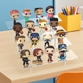 4-Tier Clear Acrylic Display Riser, Desktop Organizer Stand for Dessert ...