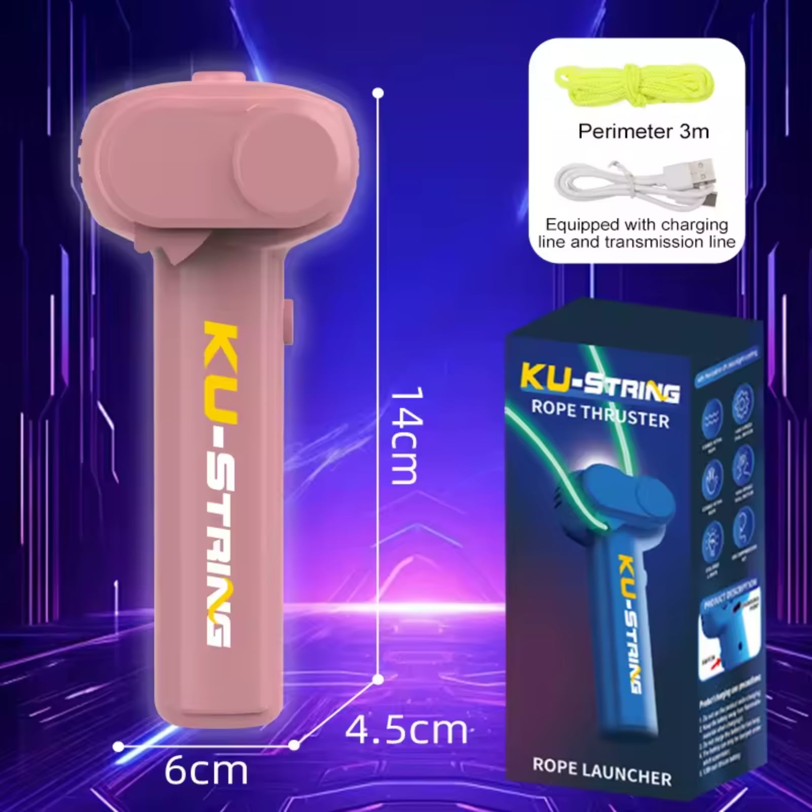 Click here for Unbranded Adjustable Speed Usb-C Glow-In-The-Dark... prices